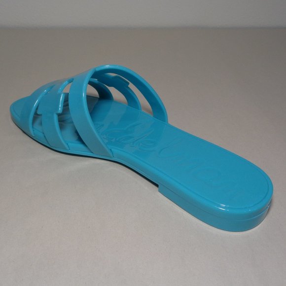 Sam Edelman | Shoes | Sam Edelman Size 6 M Bay Jelly Rio Blue Sandals ...
